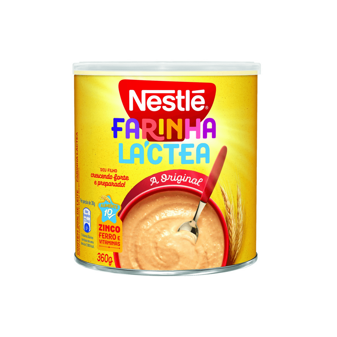 Farinha Láctea Nestlé Original Lata 360g