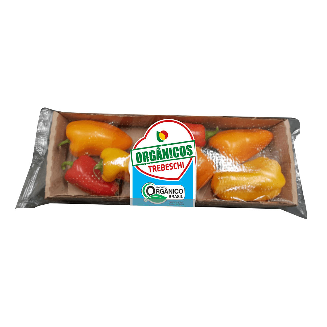 Mini Pimentão Orgânico Trebeschi 200g