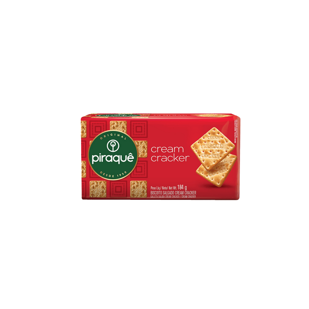 Biscoito Cracker Piraquê Original 184g