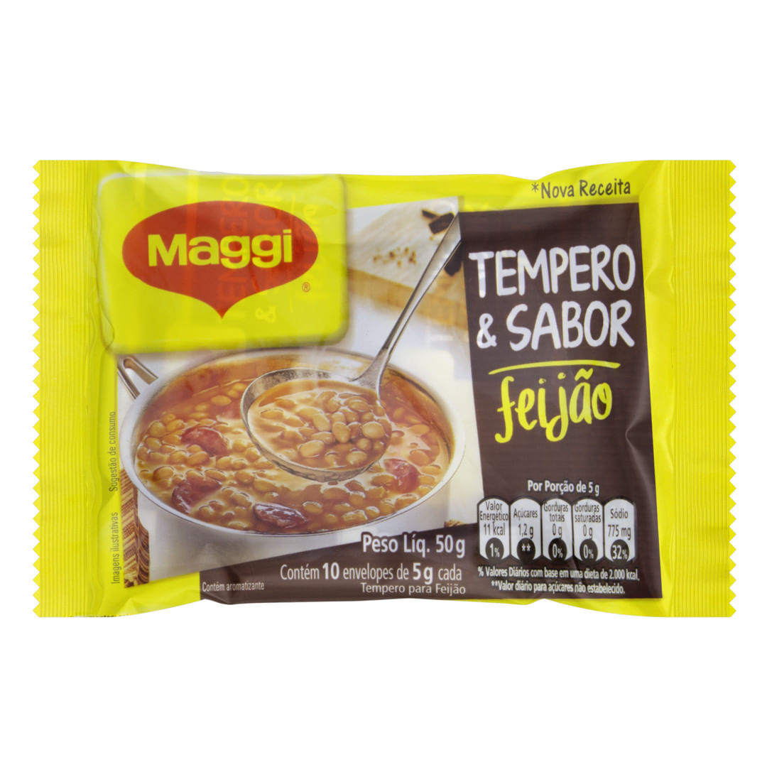 Tempero Maggi Tempero E Sabor Feijão Ovo E Arroz 50g