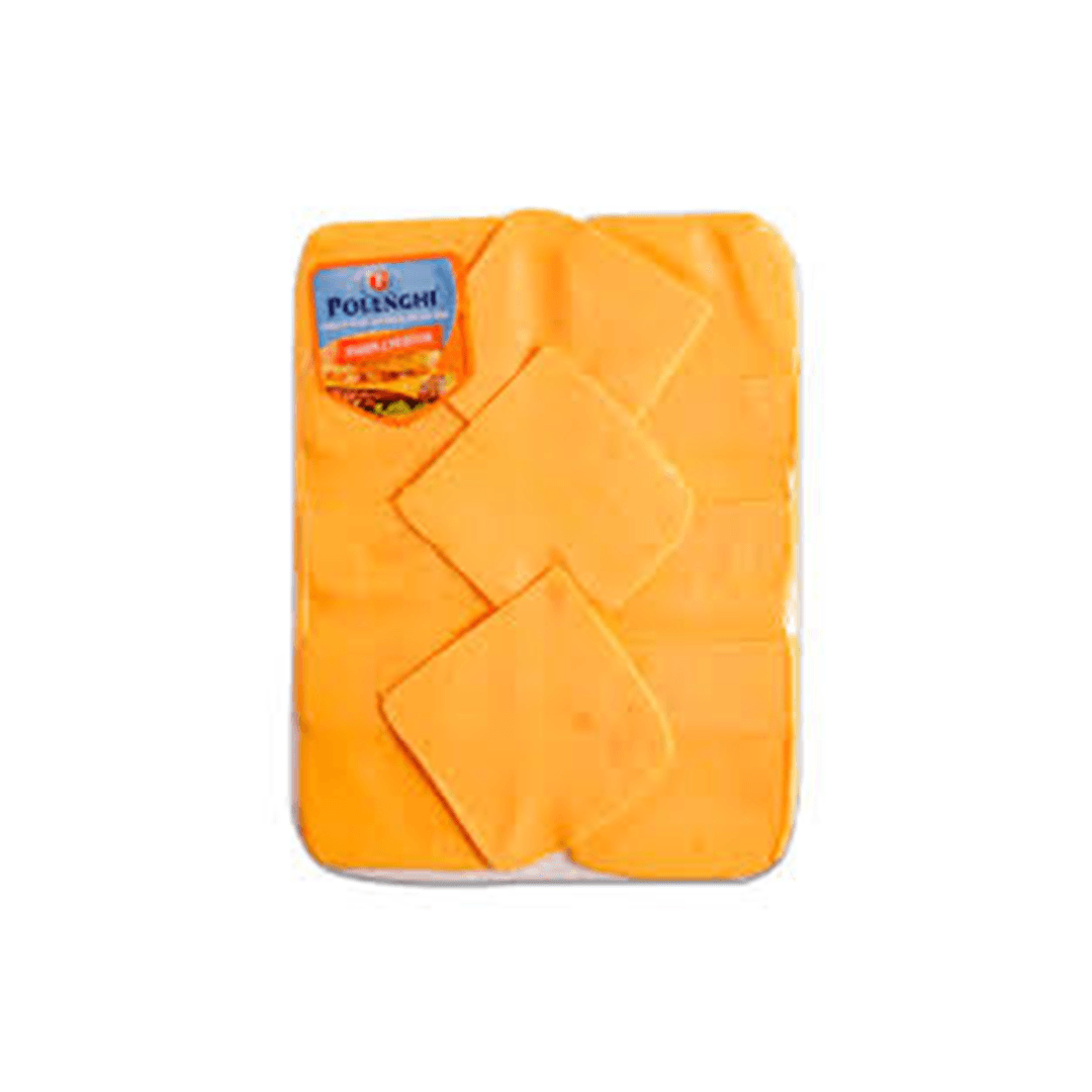 Queijo Cheddar Polenghi Fatiado Bandeja 100g