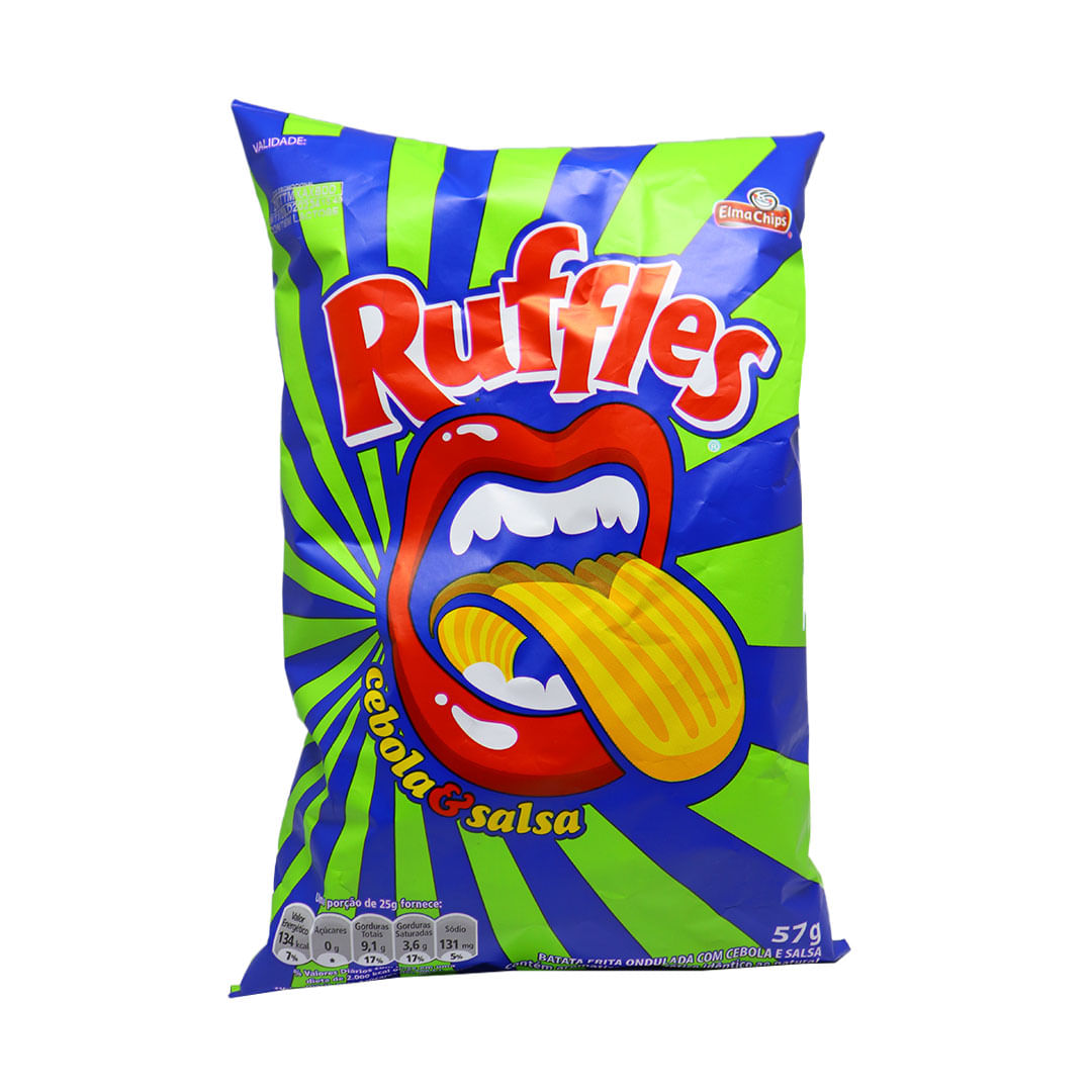 Batata Ruffles Cebola E Salsa 57g