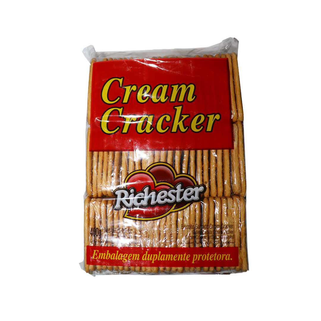 Biscoito Cream Cracker Richester 400g