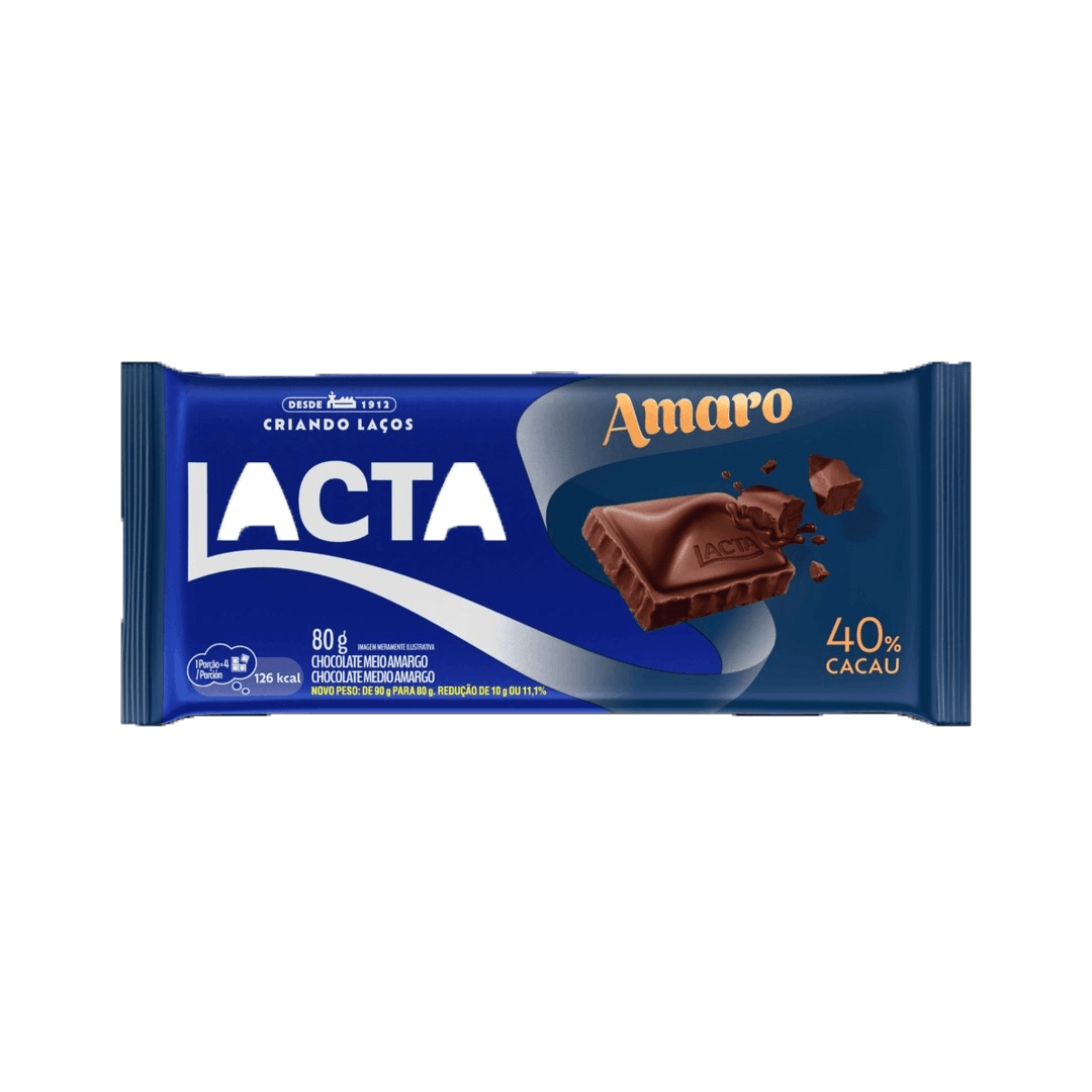 Chocolate Lacta Amaro 80g